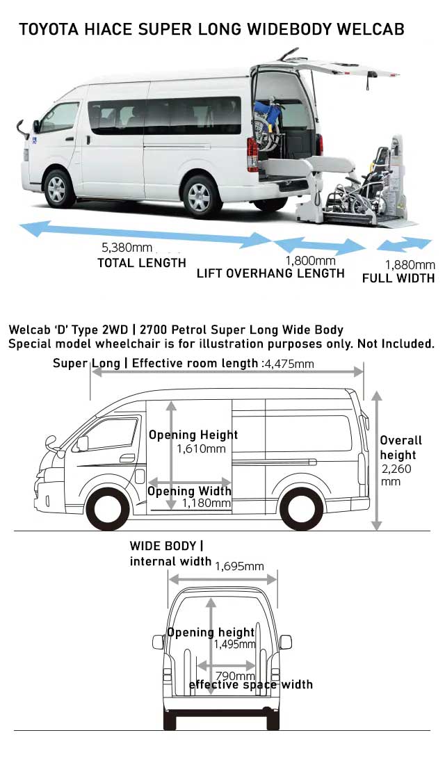 Commercial Vans | Welcab SG